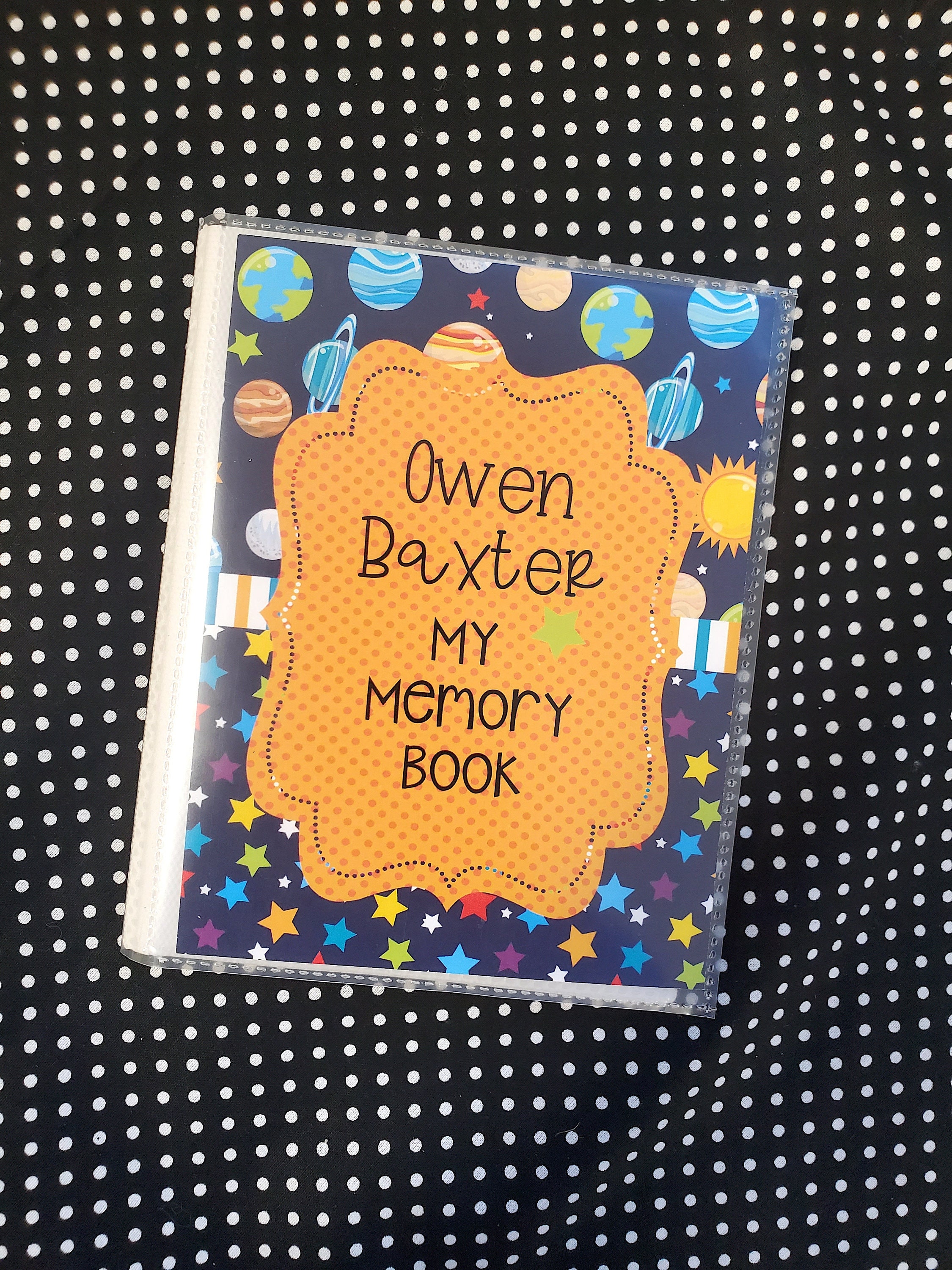 Planets Space Photo Album Boy Photo Book 4x6 5x7 8x10 - Etsy