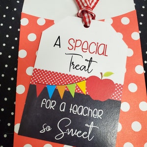 Teacher Gift Tags, Teacher Appreciation Week, End of School Year ...