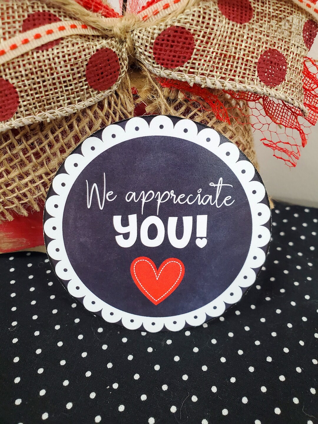 We Apprecite You Teacher Gift Tags-printable End of Year Gift Tags ...