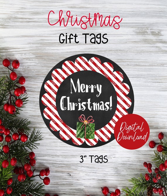 Merry Christmas Tags