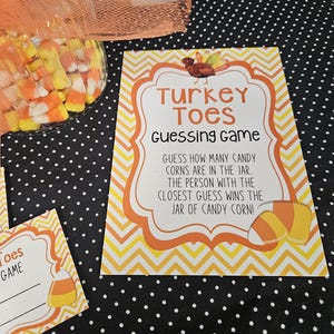 Candy Corn Guessing Game, Printable Candy Corn Guessing Game ...