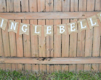 Jingle Bells Banner - Etsy