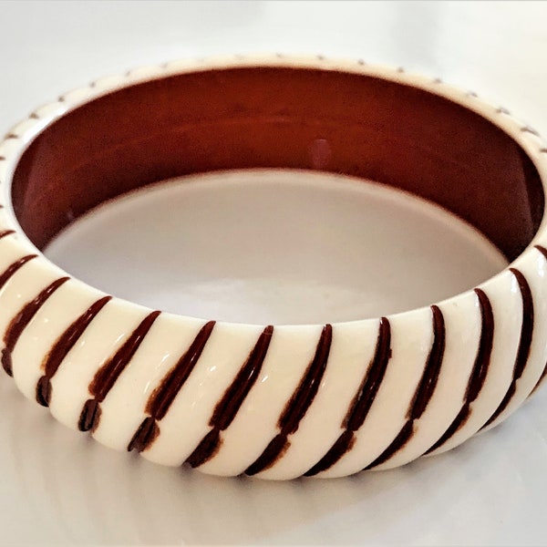 Ivory Bangle - Etsy