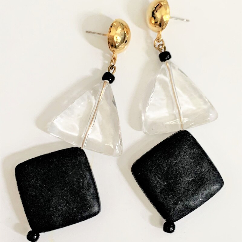 Lucite Earrings - Etsy