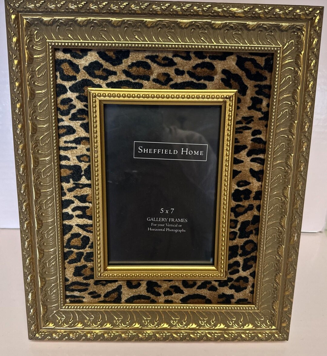 Sheffield Home Picture Frames Leopard and Gold 5x7 Picture - Etsy