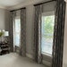Embroidered Drapery Panel - Fabric and Cotton Lining Included - FREE ...