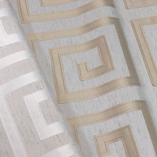 Embroidered Drapery Panel Fabric and Cotton Lining Included - Etsy