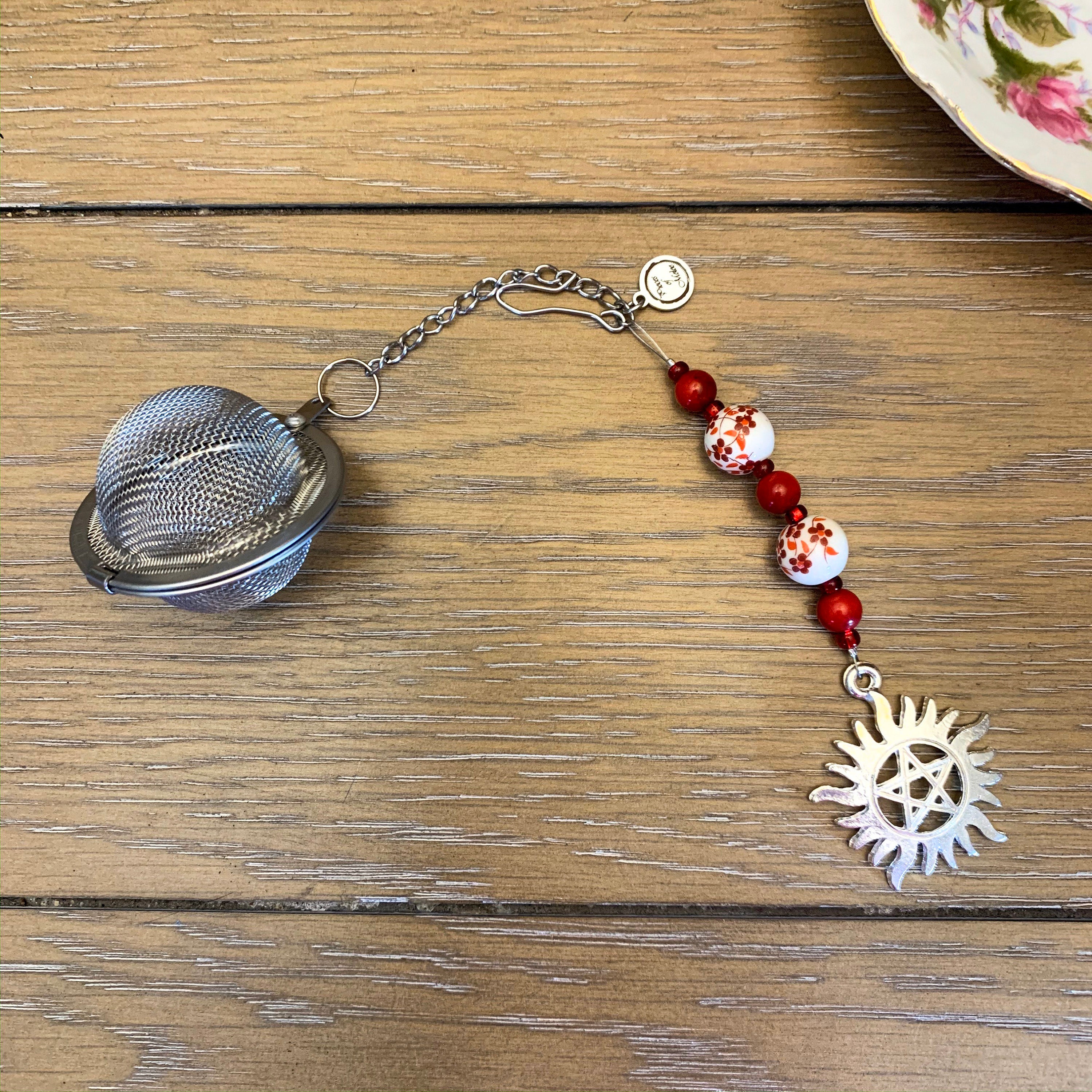 Home & Living Supernatural Inspired Tea Infuser Red China Kitchen ...