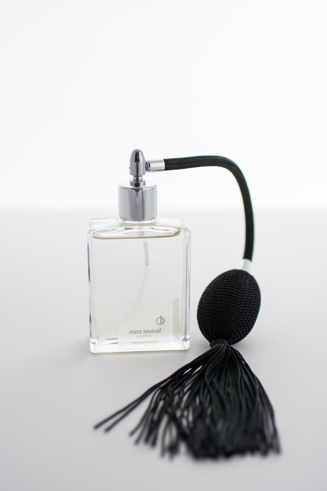 Mint Revival Perfume: Vintage Bulb Atomizer, Energizing Scent (2 Fl Oz ...