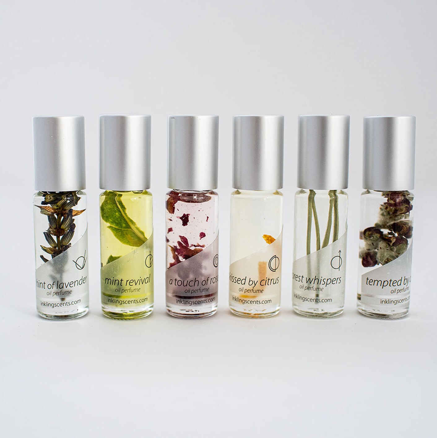 Earth Notes 6 Pack Set Natural Oil Perfumes Small Roll-on - Etsy