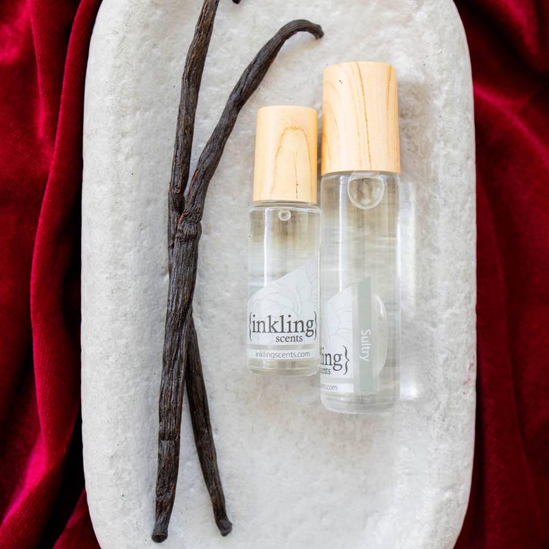 Roll on Rose Oil Perfume - Etsy