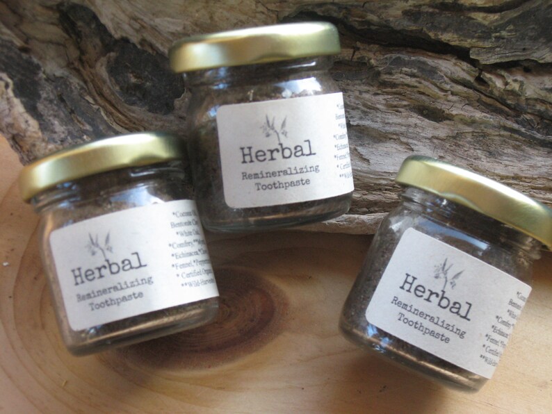 Remineralizing Tooth Powder/paste...herbal - Etsy