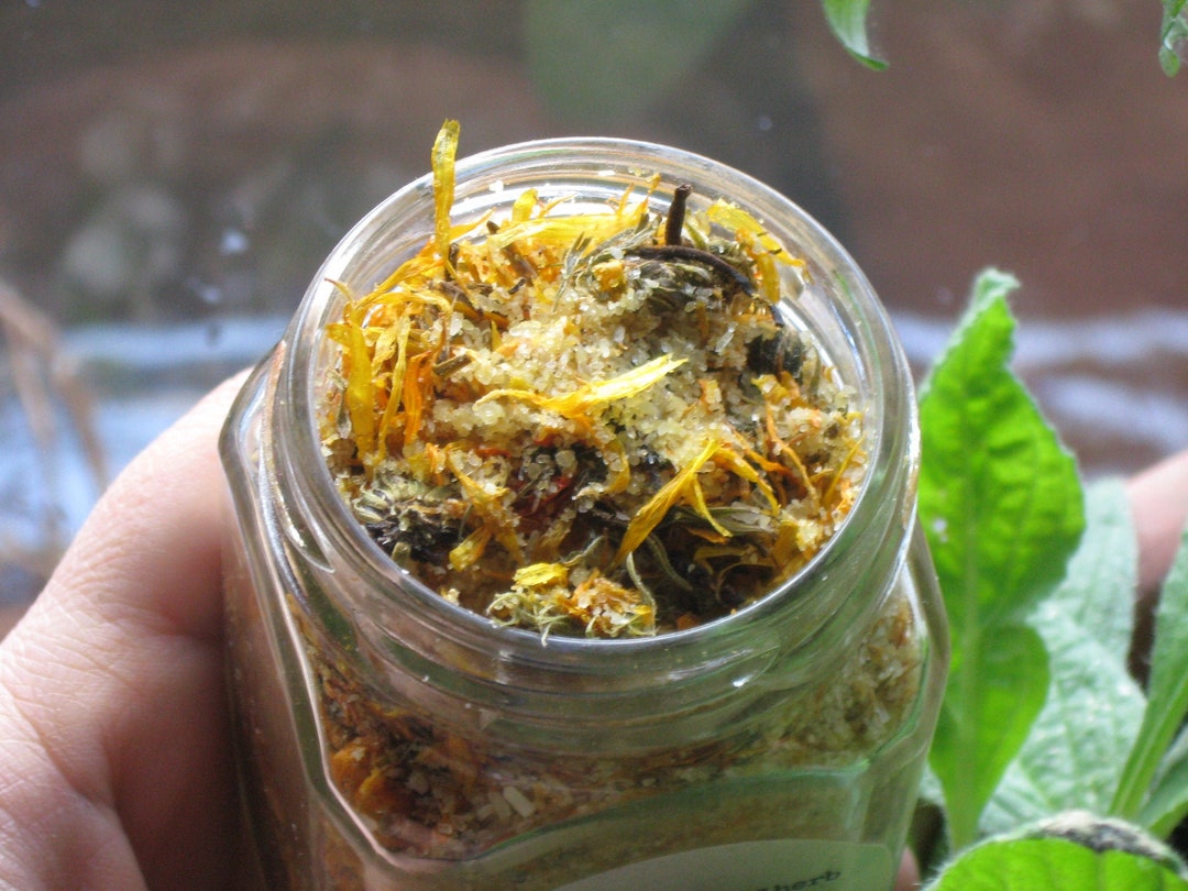 Calendula Ginger Foot Soak...foot Care...herbal Foot Soak...calendula ...