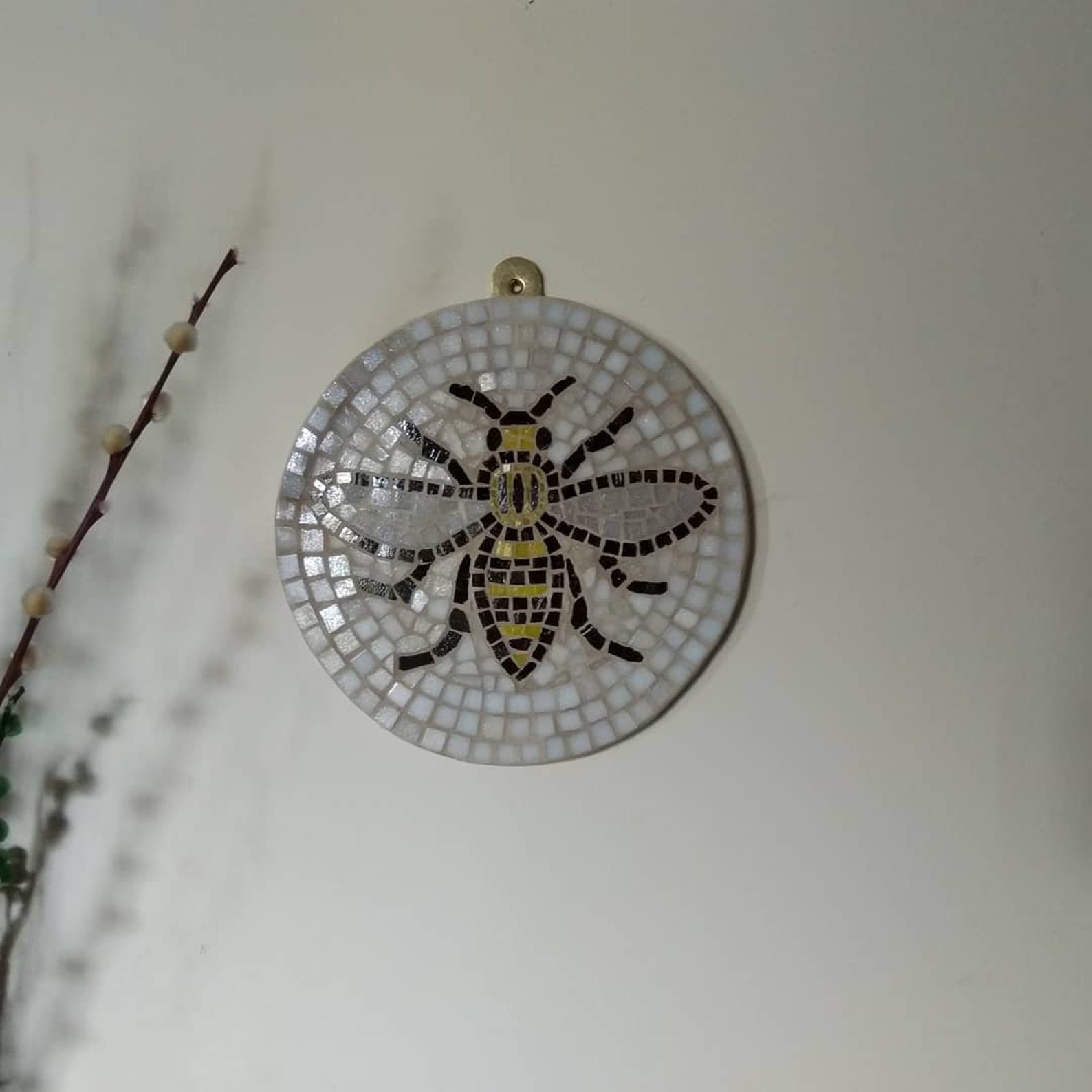 Iconic Manchester Bee Mosaic Interior Design/home Decor/ Home and ...