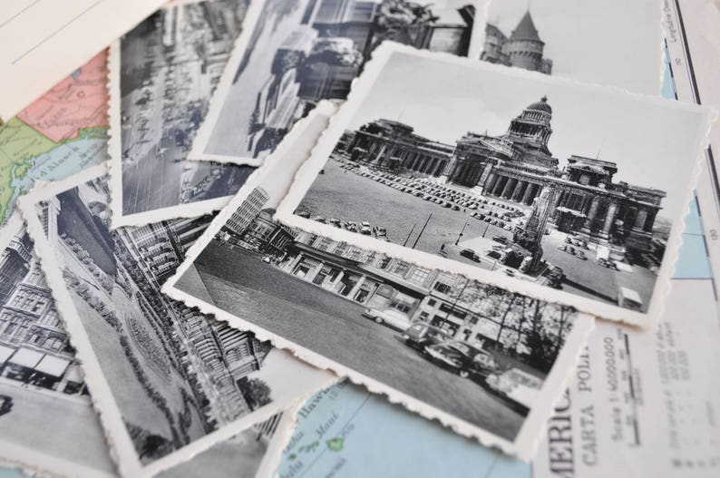 A Block of Souvenir Postcards From the City of Brussels, Belgium, From ...