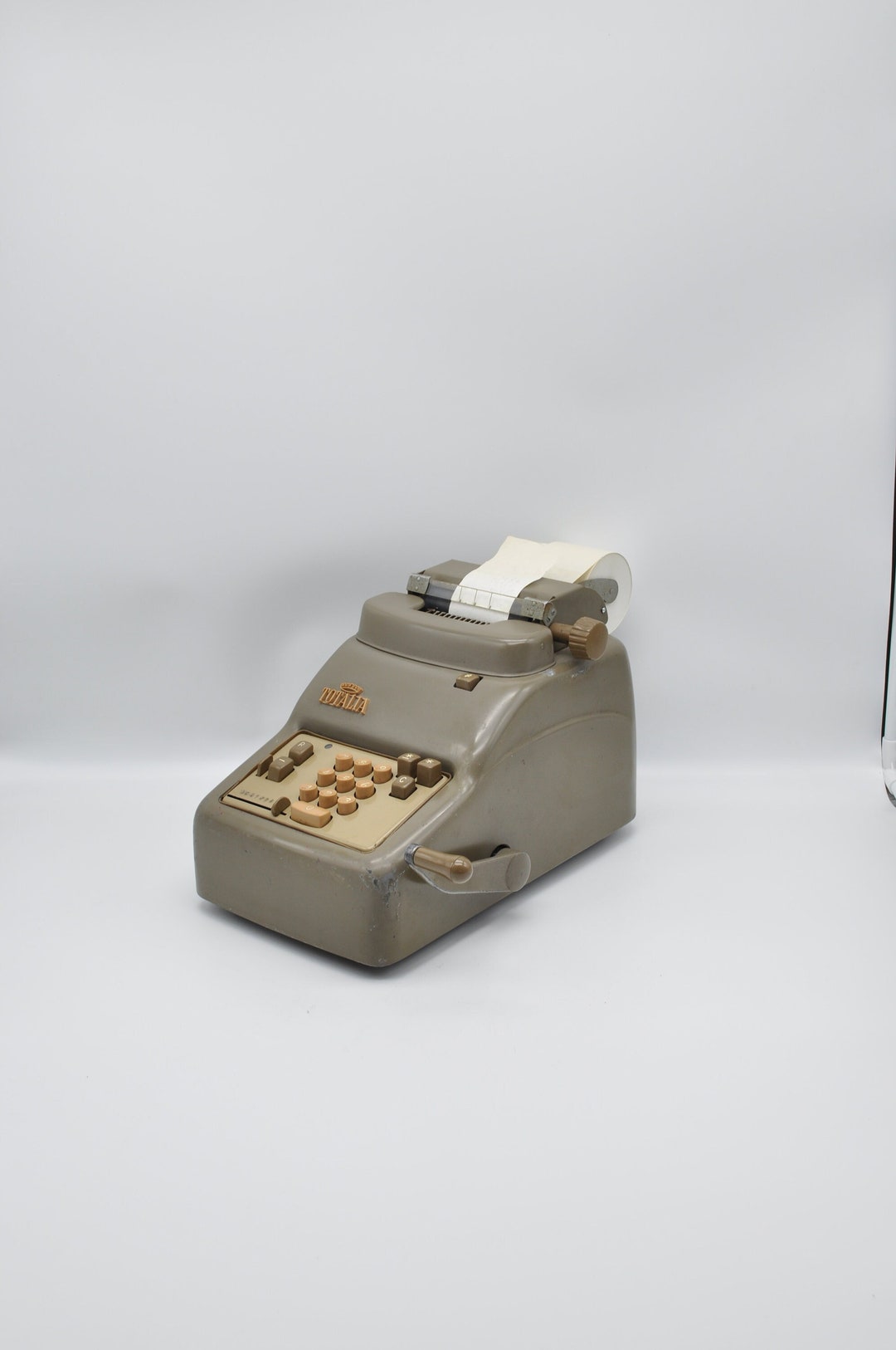 TOTALIA Model 1300 Hand-crank Calculator - 1954 - Etsy