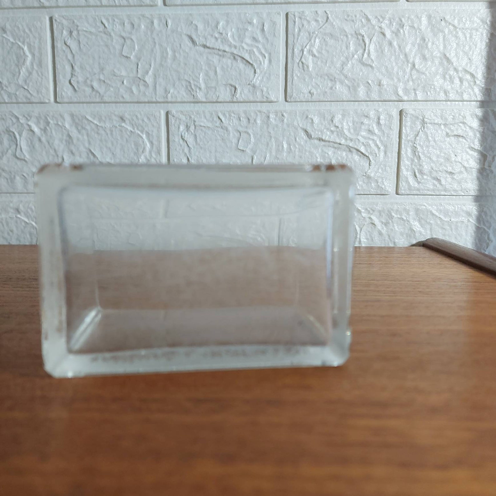Art Deco Czech Heinrich Hoffman glass cigarette box with | Etsy