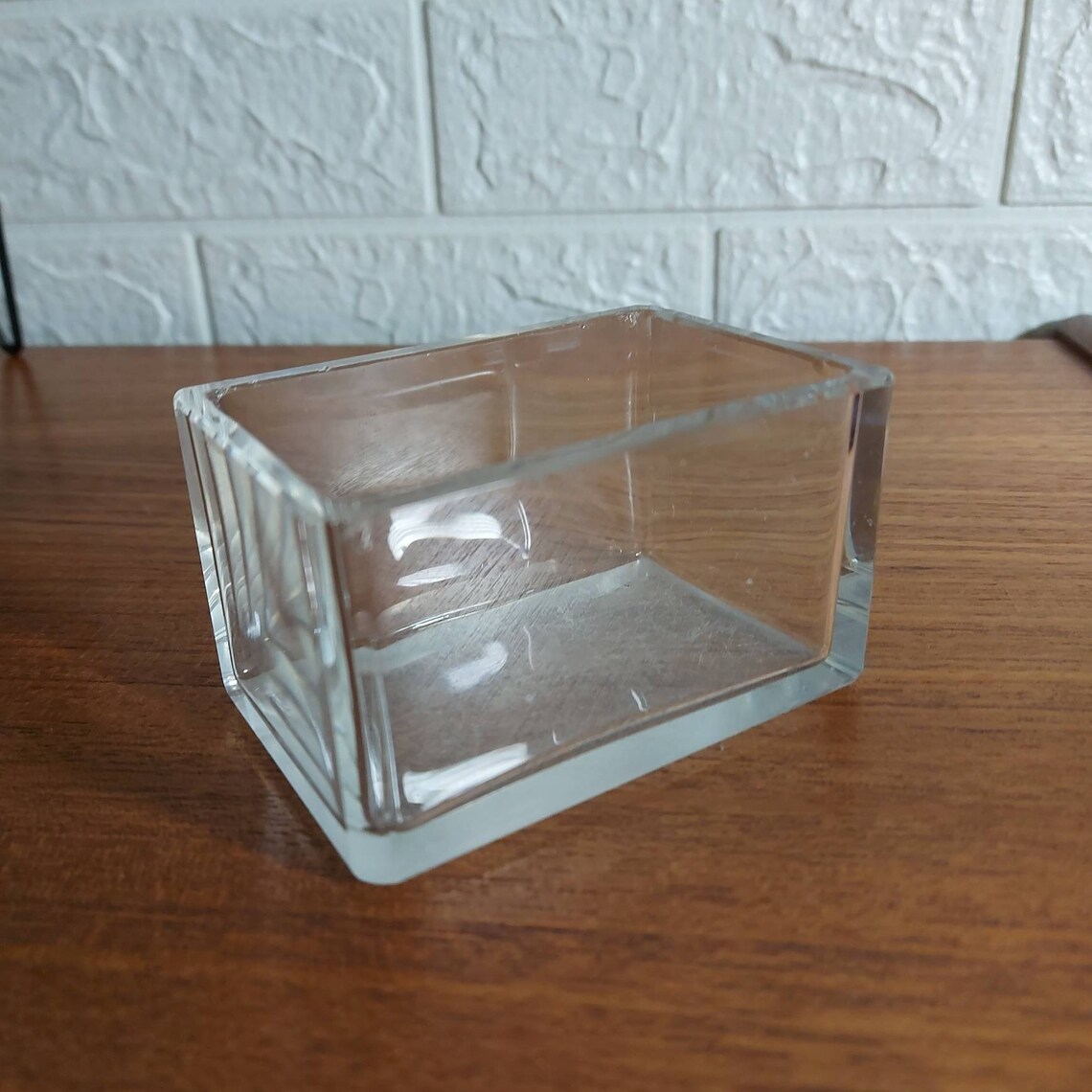 Art Deco Czech Heinrich Hoffman Glass Cigarette Box With - Etsy UK