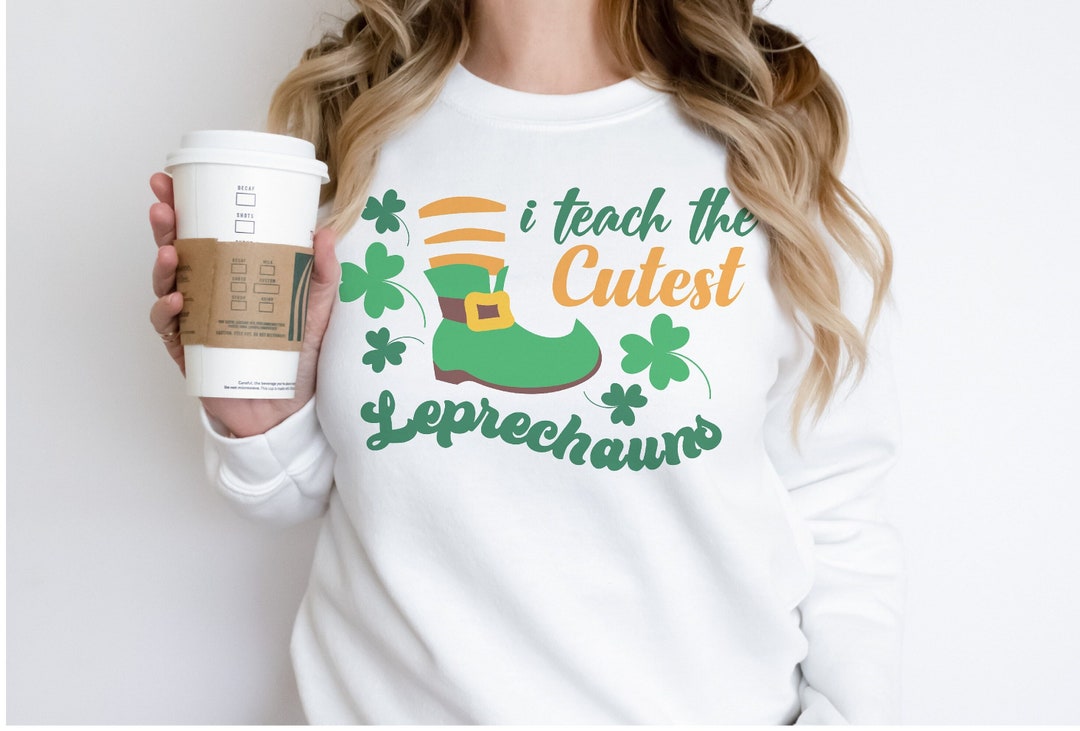 Enseño a los duendes más lindos / SVG / día de San Patricio / archivo ...