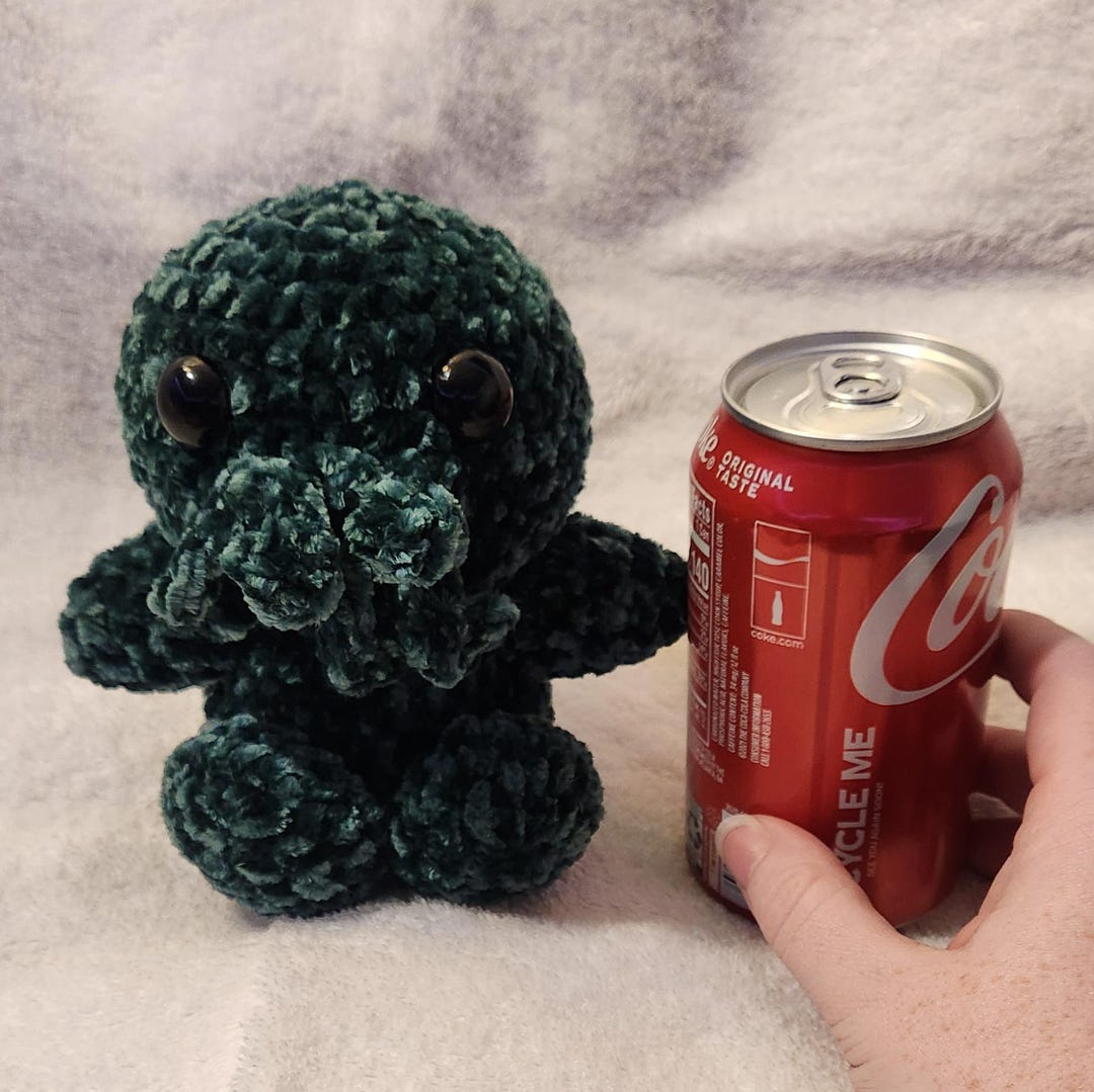 MINI Cthuwu - Cthulhu - Uwu Cthulhu - Baby Cthulhu - Cthulhu Plushie ...