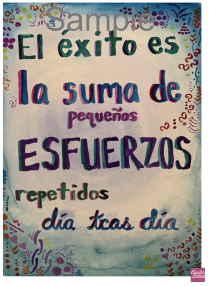 Exito Success Digital Download - Etsy