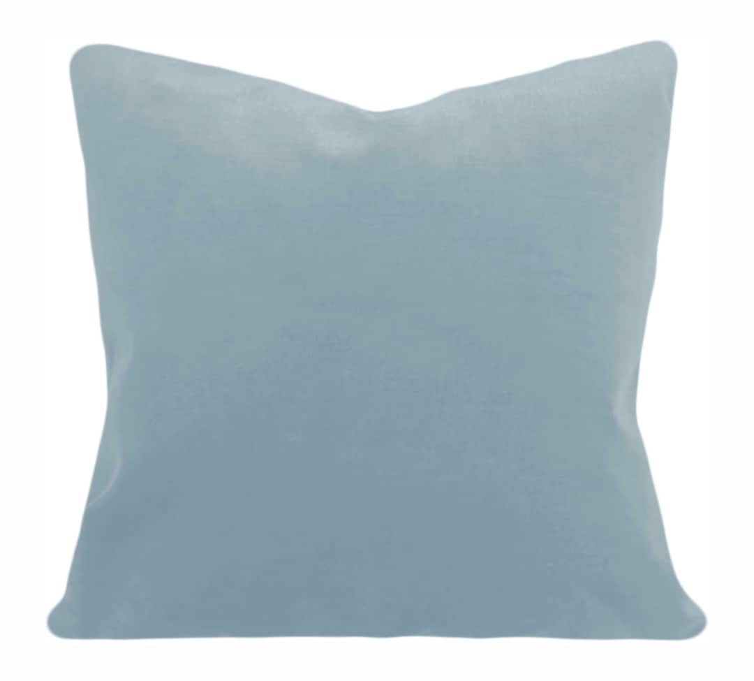 Robin's Egg Blue Velvet Pillow Cover: Luxury Throw Pillow - Etsy