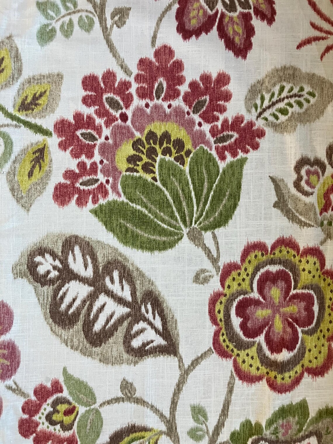 Braemore Floral Ikat Kazoo Opal Throw Pillow Cover - Decorative Pillow ...