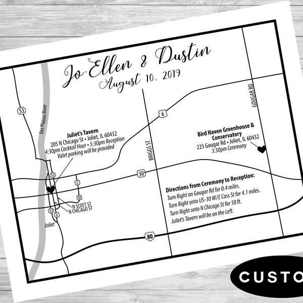 Printable Directions - Etsy