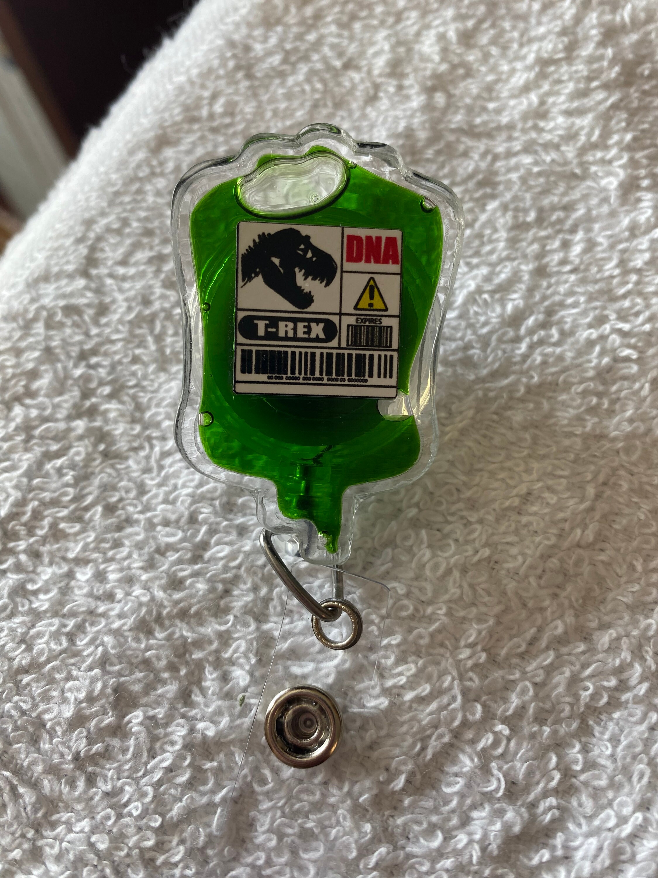 T-rex Dinosaur Nurse CNA Healthcare Worker Doctor Badge - Etsy