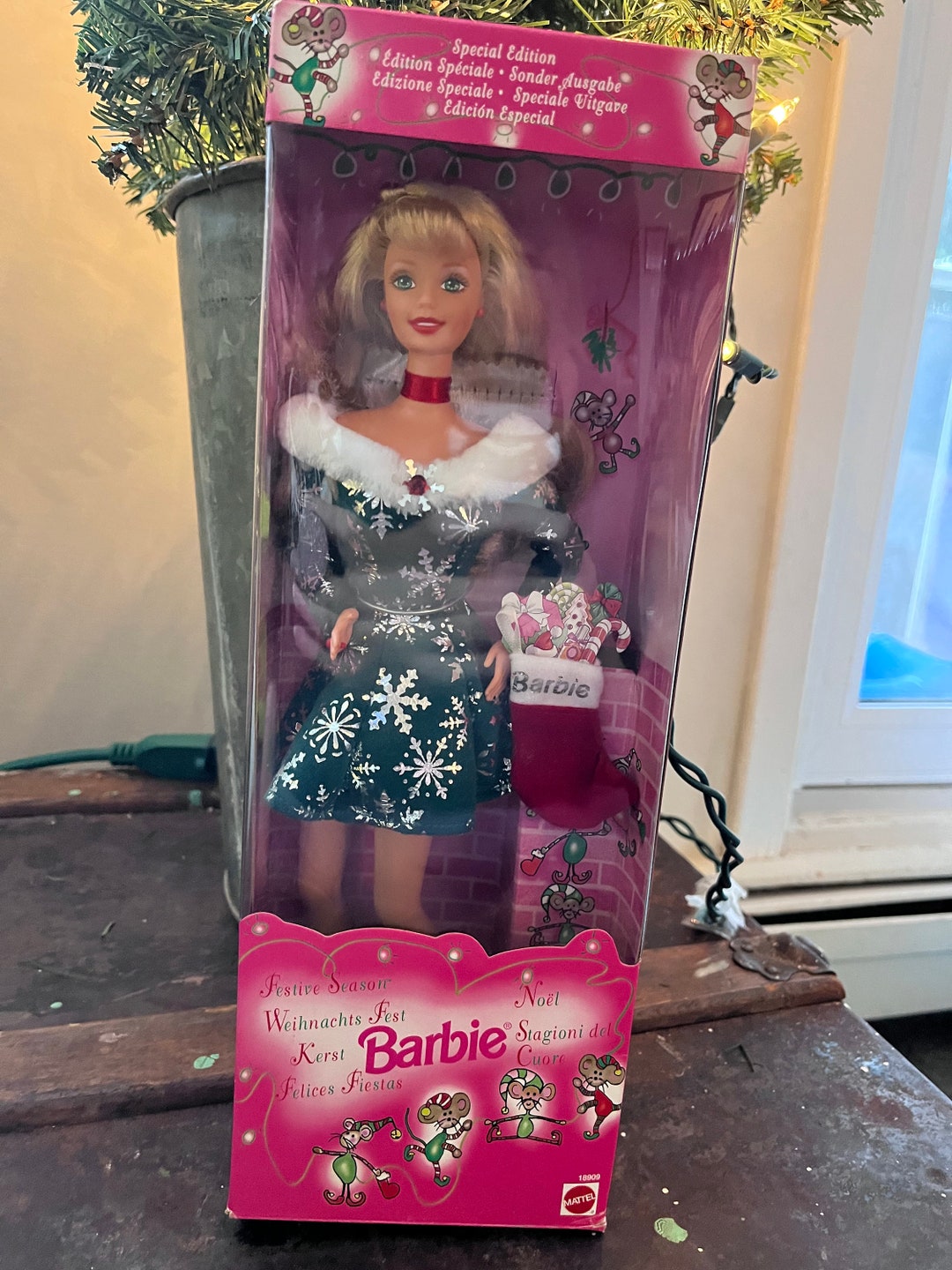 90’s Special Edition Christmas Barbie - Etsy