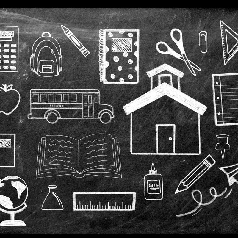 Chalkboard Clipart - Etsy