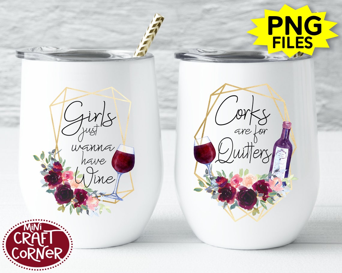 DIGITAL Sublimation Wine Quote Bundle / Wine Wall Art / Funny Wine ...