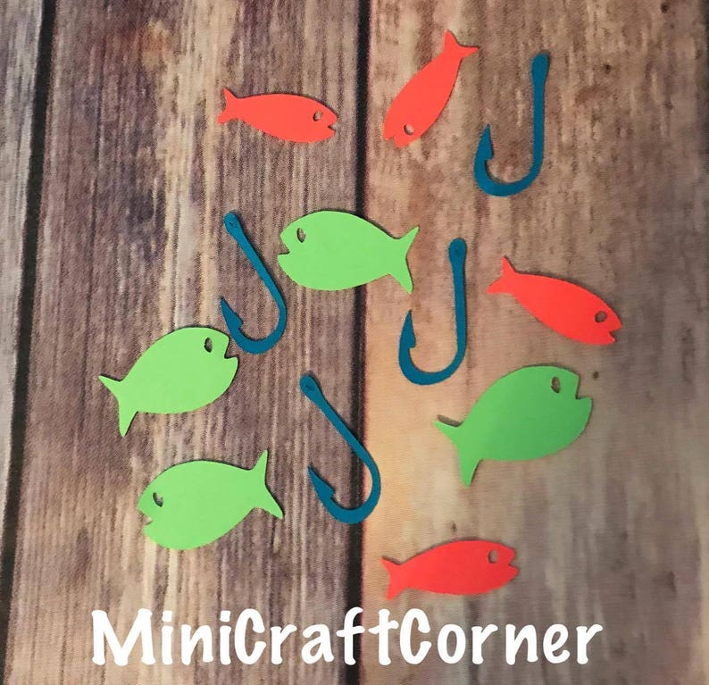 Fishing Confetti. Fishing Party. Boy Party. Fishing. Confetti. Party ...