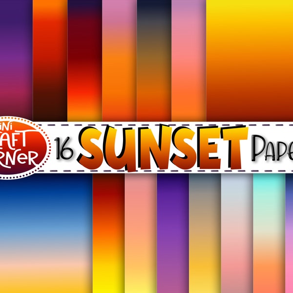 Purple Sunset - Etsy