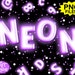 DIGITAL Purple Neon Letters / Neon Letters PNG / PNG Letters / Png Font ...