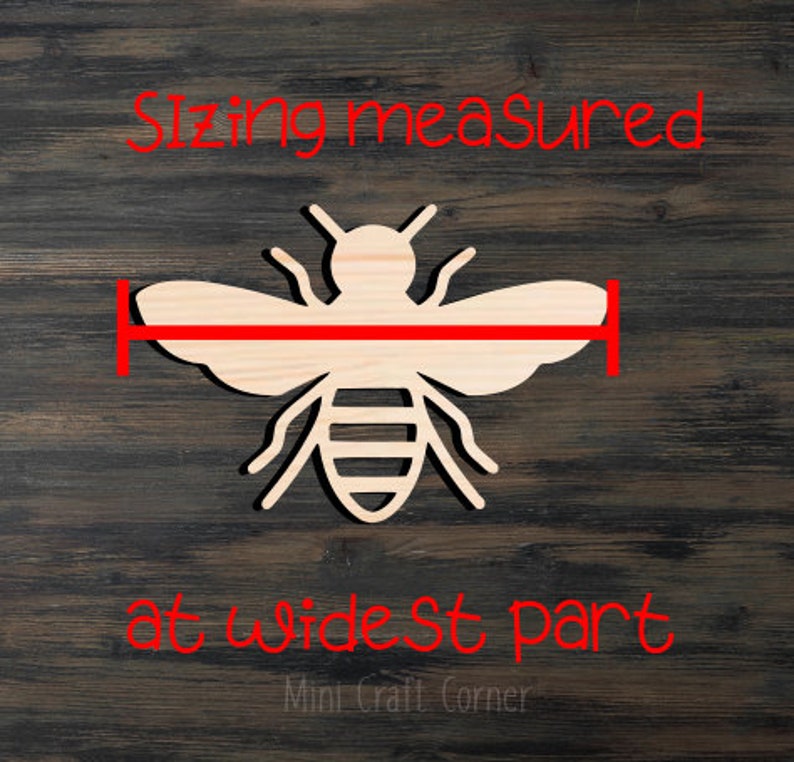 Bumble Bee Wooden Cutout / Bumble Bee Decor / Bee Decor / Bee Home ...
