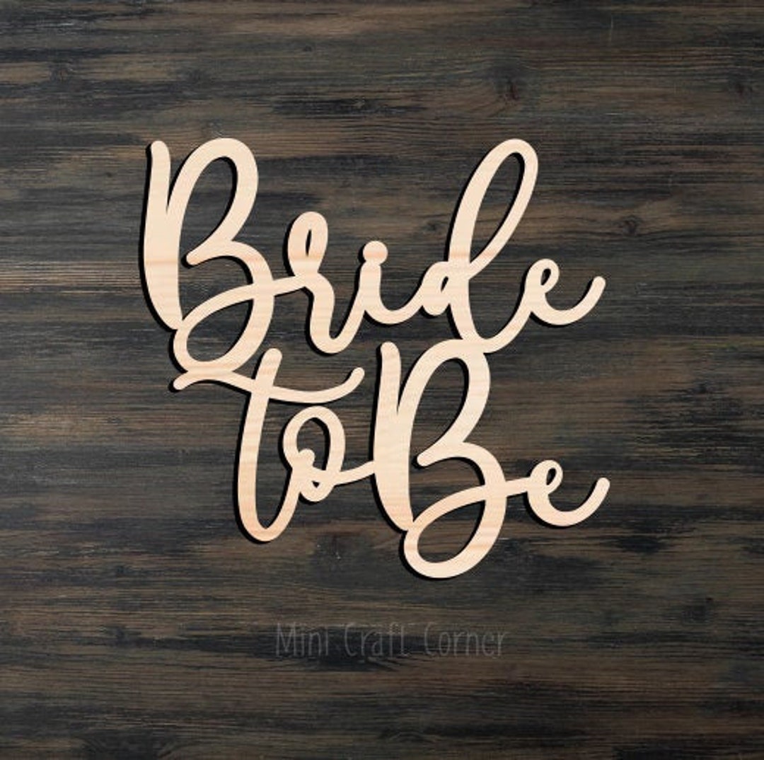 Bride to Be Wooden Sign / Bridal Shower / Future Mrs. / Bride Gift ...