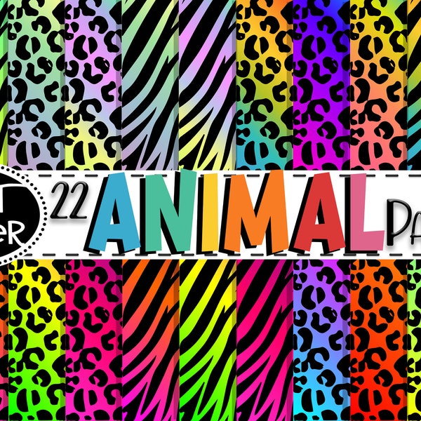 Zebra Digital Paper - Etsy