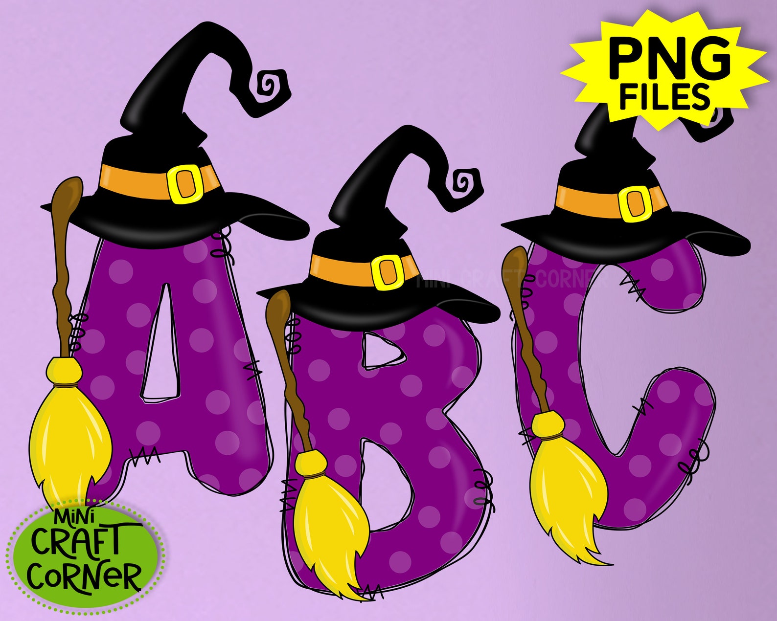 DIGITAL Halloween Alphabet / Halloween Letters / Halloween - Etsy