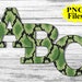 DIGITAL Snakeskin Print Letters / Snake Letters PNG / Letters PNG ...