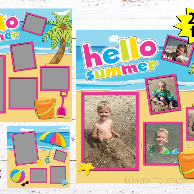 Summer Scrapbook - Etsy