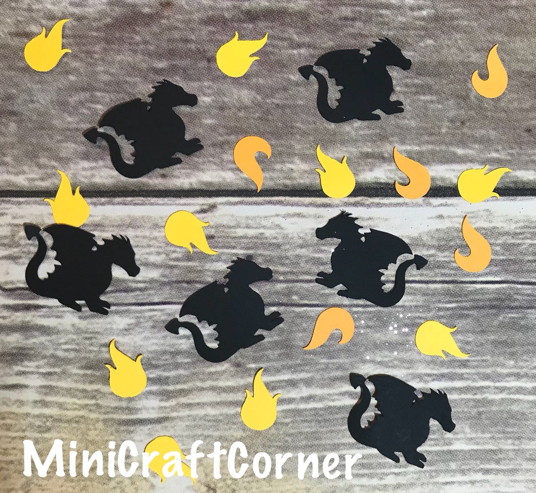 Dragon Confetti. Medieval Party. Princess Party. Prince Party. Dragon ...