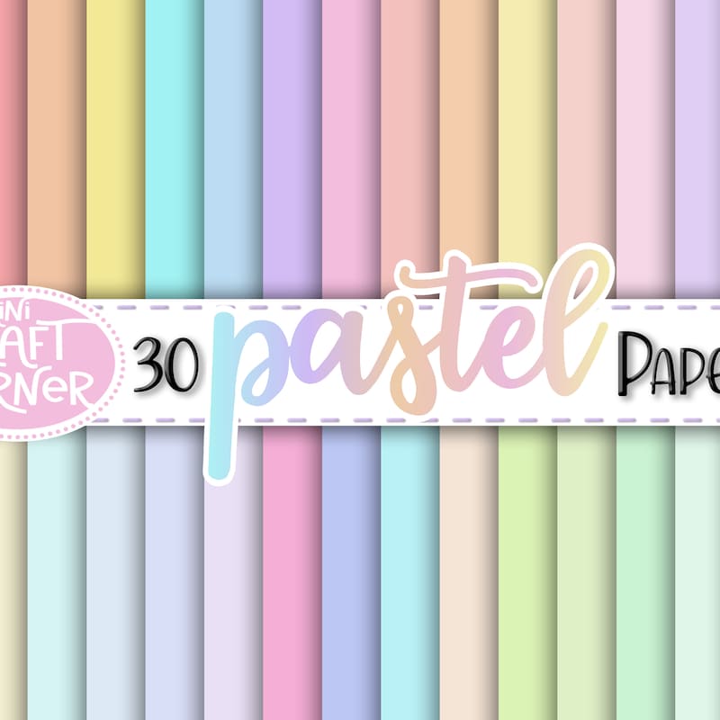 Pastel Background Plain - Etsy UK