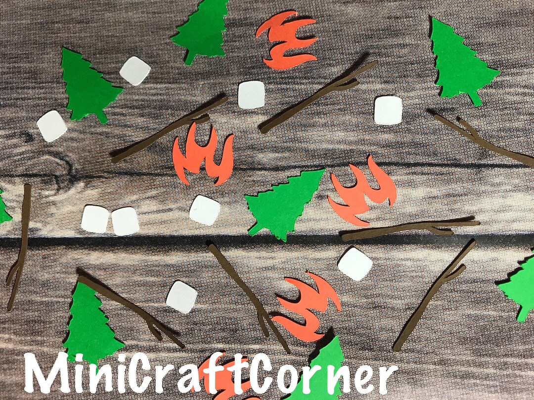 Camping Party. Camping Theme. Camping Confetti. Outdoors Party ...