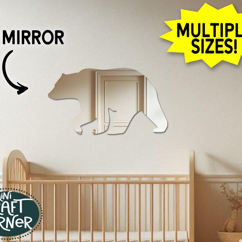 Woodland Themed Mirror - Etsy