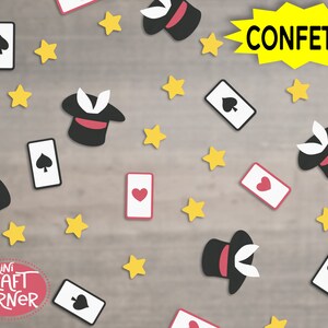 Magic Confetti / Magic Birthday Decor /magic Party Supplies / Magic ...