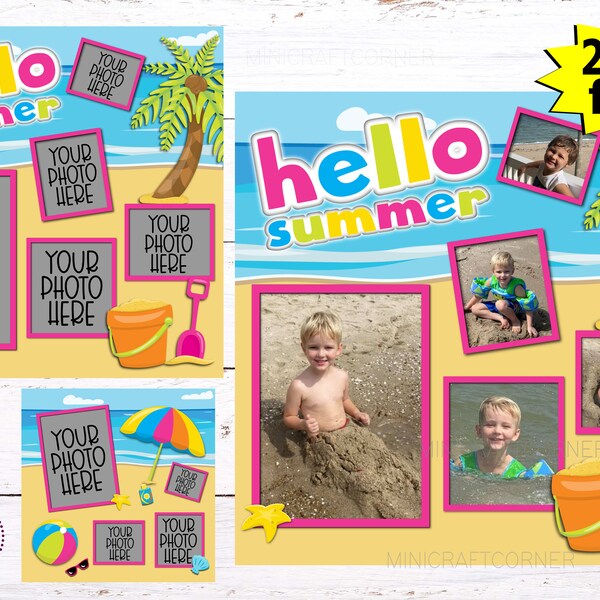 Summer Scrapbook - Etsy