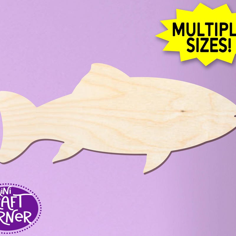 Fish Wood Cutout - Etsy