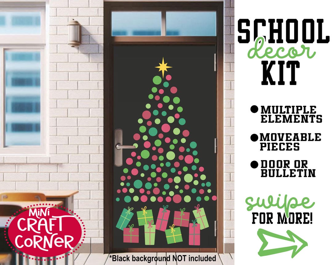 Precut Teacher Decor Kit / Teacher Bulletin Board Kit / Teacher Door ...