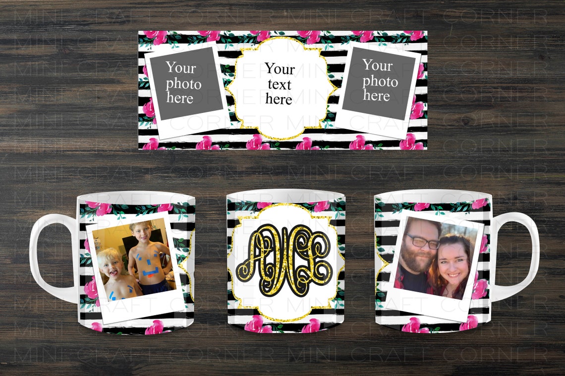 DIGITAL Sublimation Photo Mug Design / Sublimation Mug / | Etsy